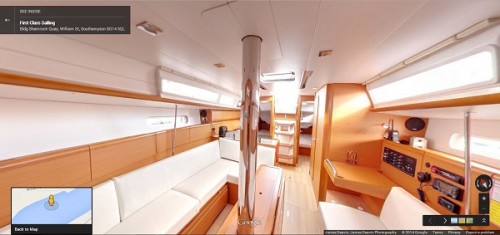 See Inside our new Yachts with a Google Maps Tour - A First Class ...