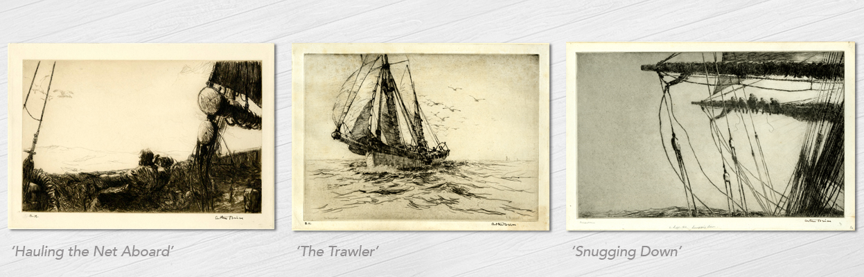 Arthur Briscoe - Marine Artist - A First Class Sailing Blog